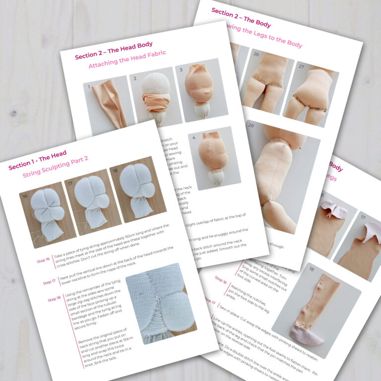 Browse Through Our Shop - Handmade Ragdoll Kits - Polly Dolly Doo Dah